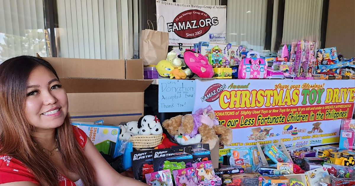 FAMAZ Celebrates Another Successful Toy Drive | The Filipino American ...